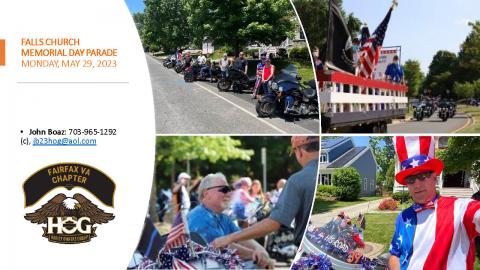 FHOG Falls Church Memorial Day Parade 12:00pm | Fairfax Chapter #5395 ...